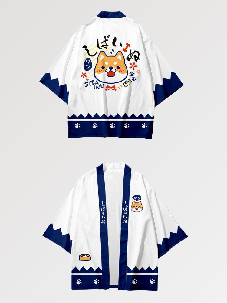 Cute Japanese Haori 'Shiba Inu' – My Japan Clothes