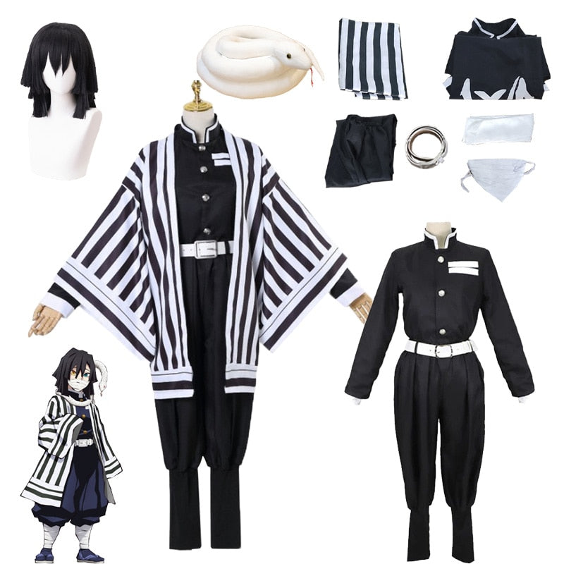 Iguro Obanai Cosplay Demon Slayer – My Japan Clothes