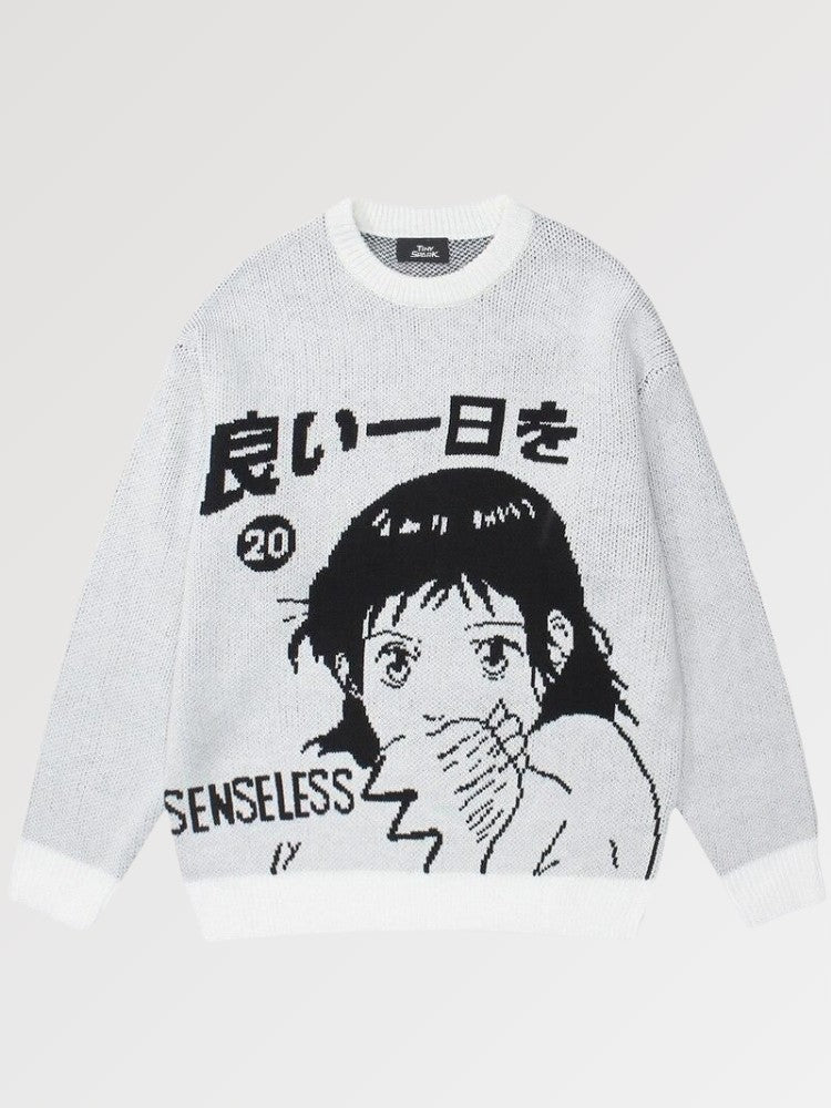 Japanese Anime Sweater 'Shizuoka' – My Japan Clothes
