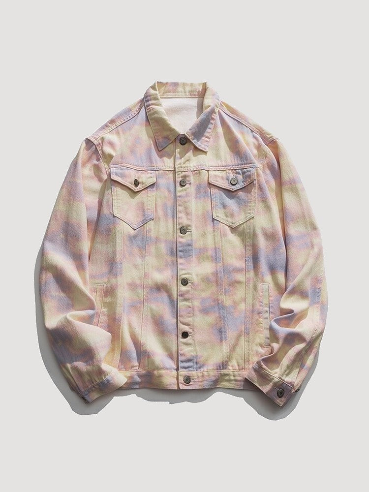 Japanese Colorful Denim Jacket 'Machida' – My Japan Clothes