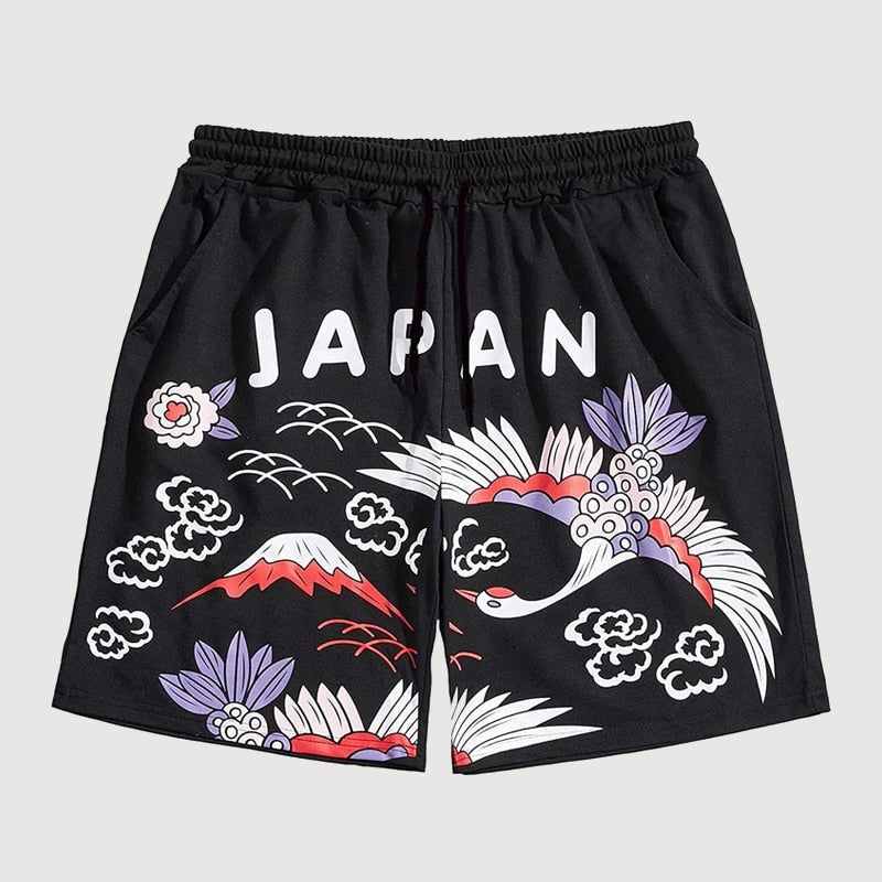 Japanese Design Shorts 'Kazan' – My Japan Clothes