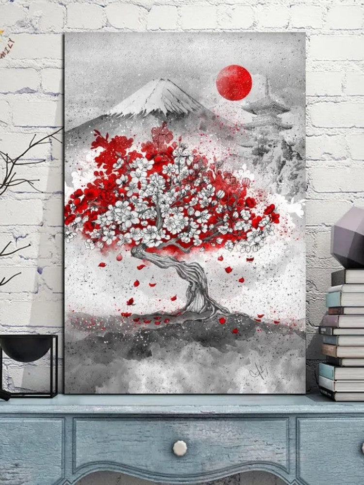 Japanese Inspiration Painting 'Bonsaï' – My Japan Clothes