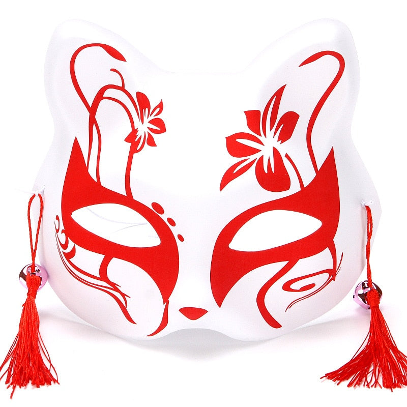 Japanese Kitsune Mask 'Kanibaru' – My Japan Clothes