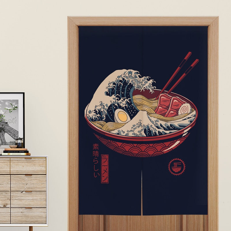 Japanese Noren 'Kanagawa Ramen' – My Japan Clothes