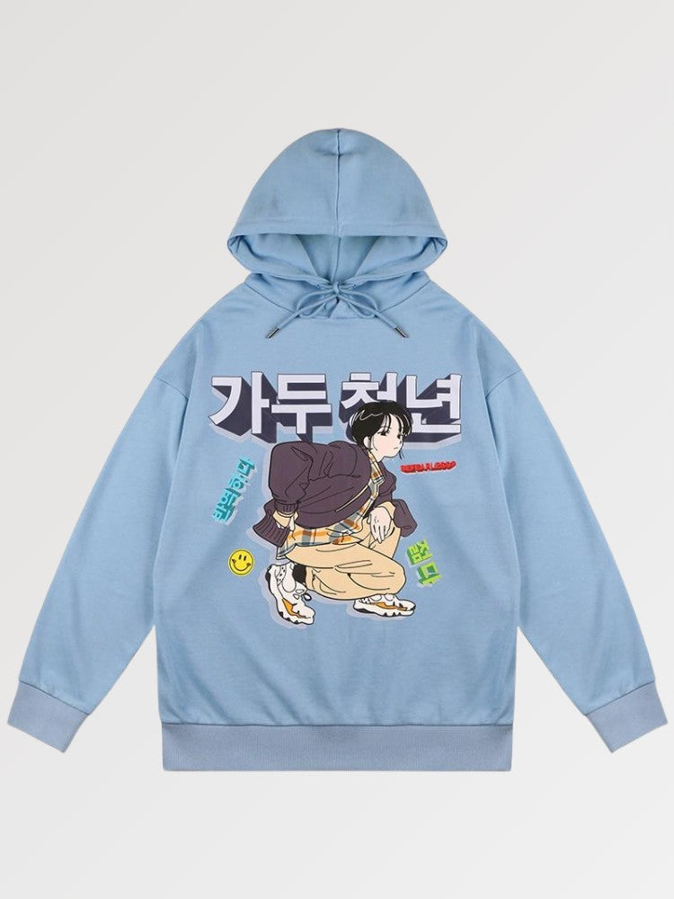 Japanese Pattern Sweatshirt 'Dojo' – My Japan Clothes