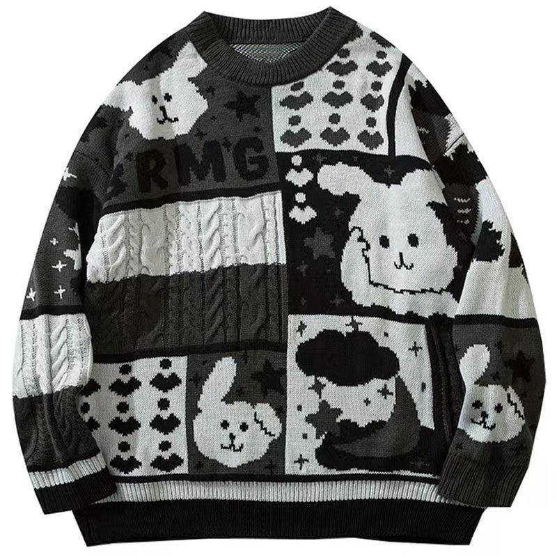 Japanese Rabbit Design Sweater 'Saitama' – My Japan Clothes