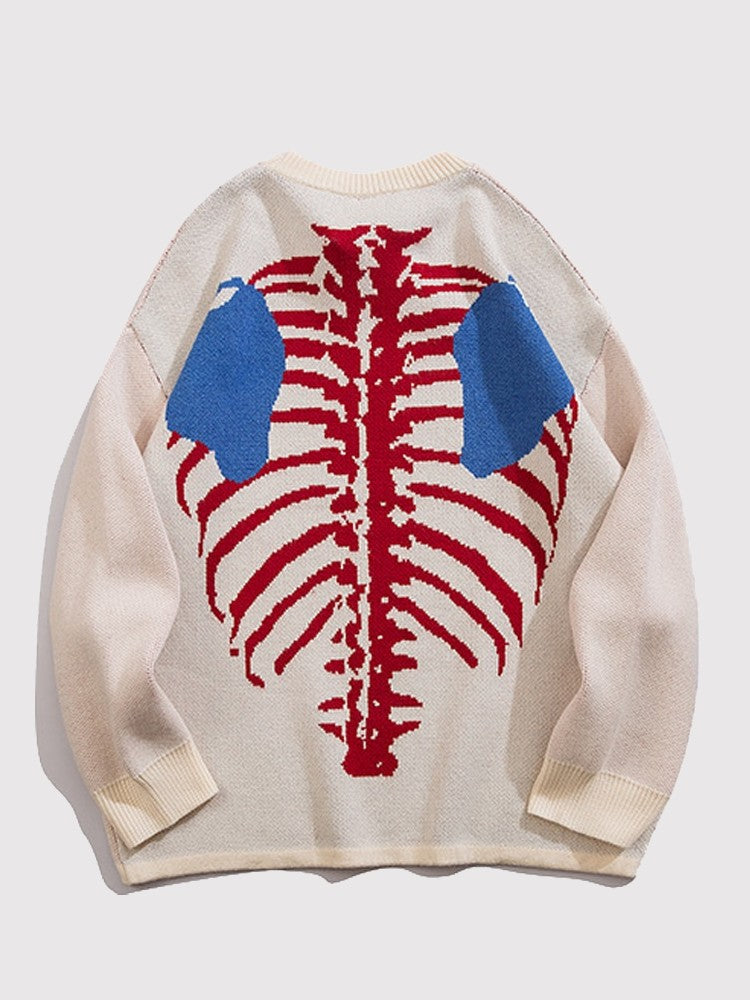 Japanese Skeleton Sweater 'Ochanomizu' – My Japan Clothes