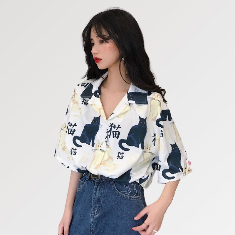 Japanese Style Blouse 'Nichino' – My Japan Clothes