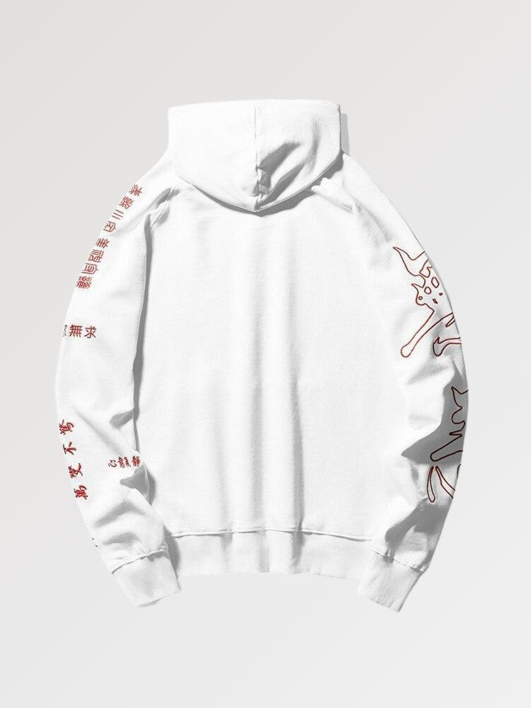 Japanese Writing Hoodie 'Omoimasu' – My Japan Clothes