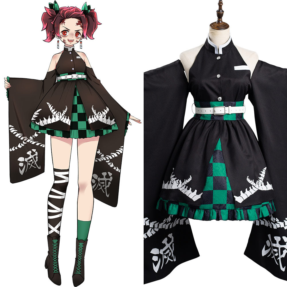 Kamado Tanjiro Cosplay Demon Slayer – My Japan Clothes