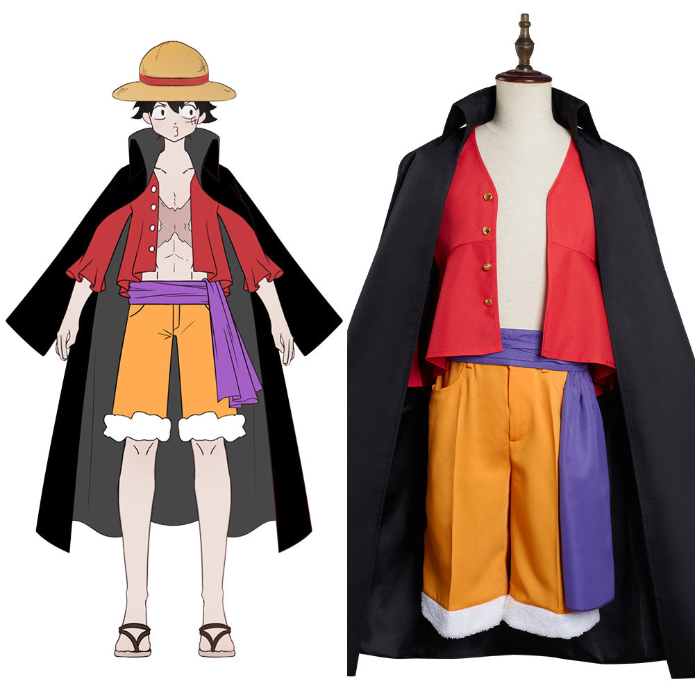 Monkey D. Luffy Wano Country Cosplay One Piece – My Japan Clothes