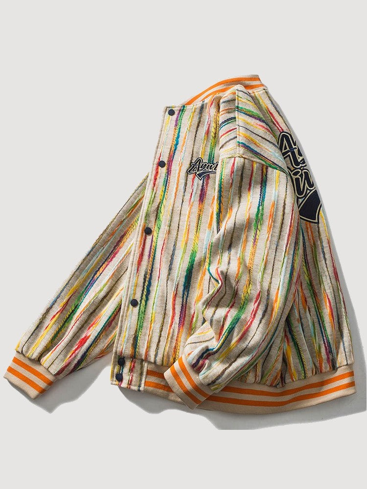 Multicolored Japanese Style Jacket 'Niji' – My Japan Clothes