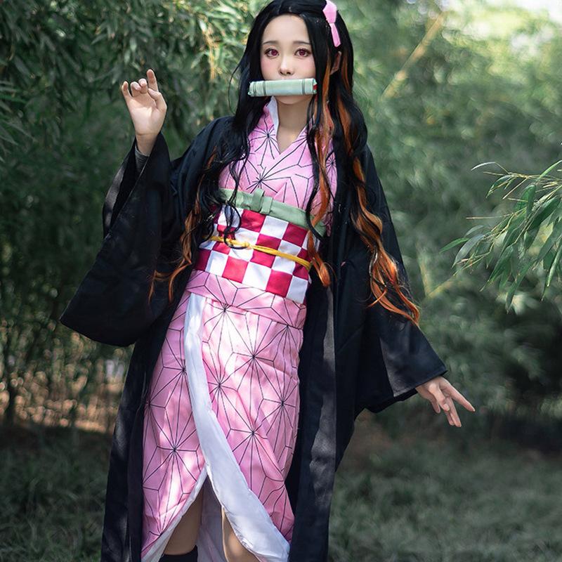Nezuko Kamado Cosplay Demon Slayer – My Japan Clothes