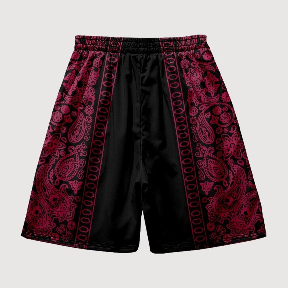 Paisley Pattern Shorts 'Bandana' – My Japan Clothes