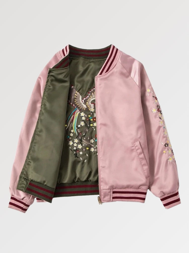 Reversible Women Jacket 'Hakone' – My Japan Clothes