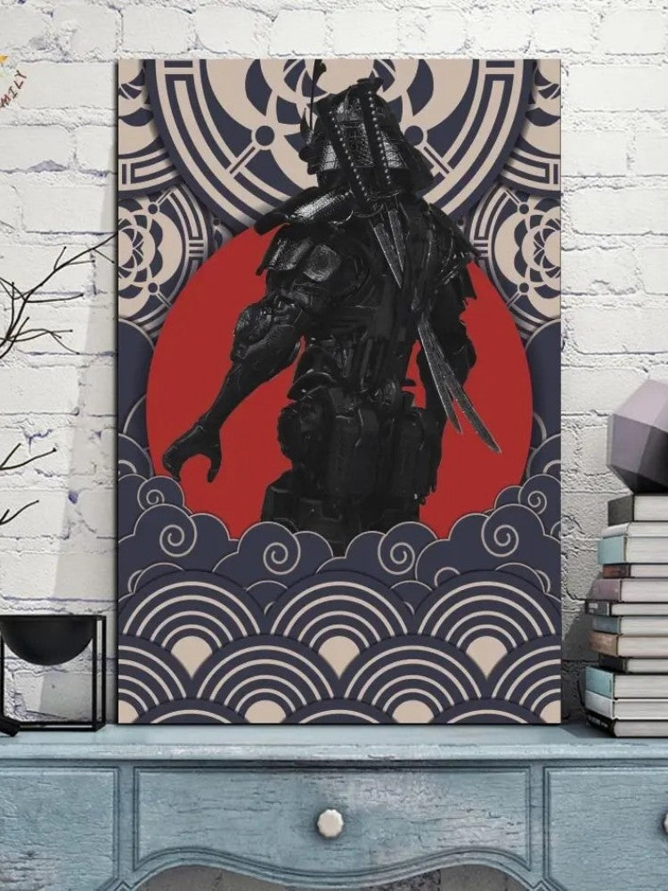 Samurai Painting 'Bushi' – My Japan Clothes