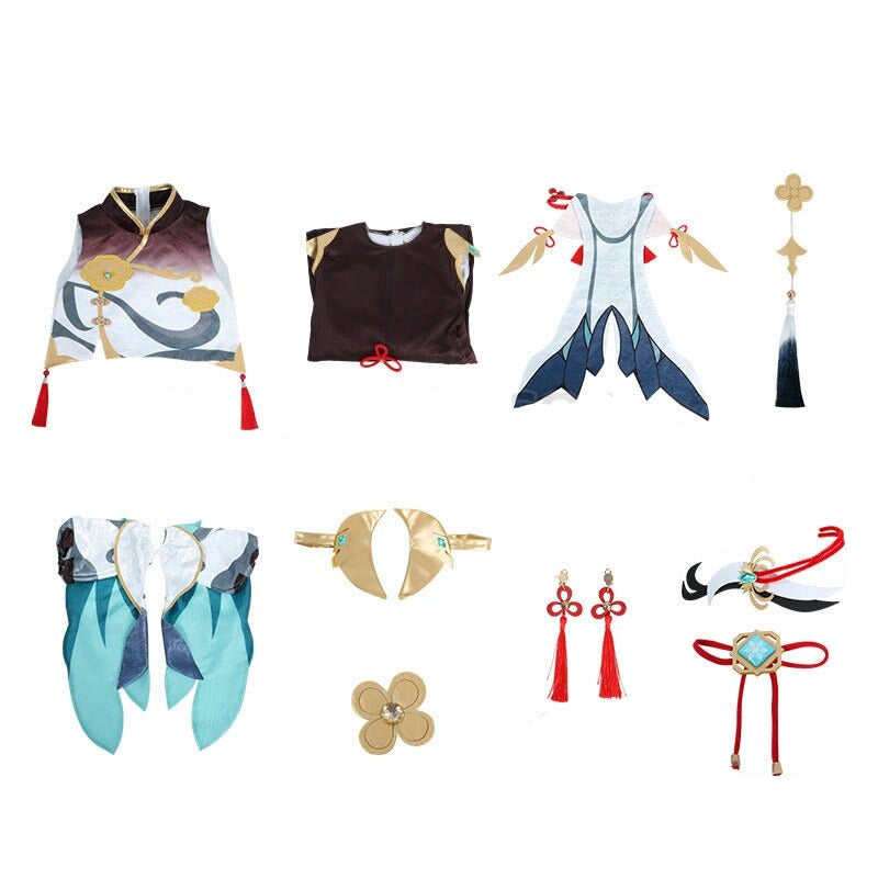 Shenhe Cosplay Genshin Impact – My Japan Clothes
