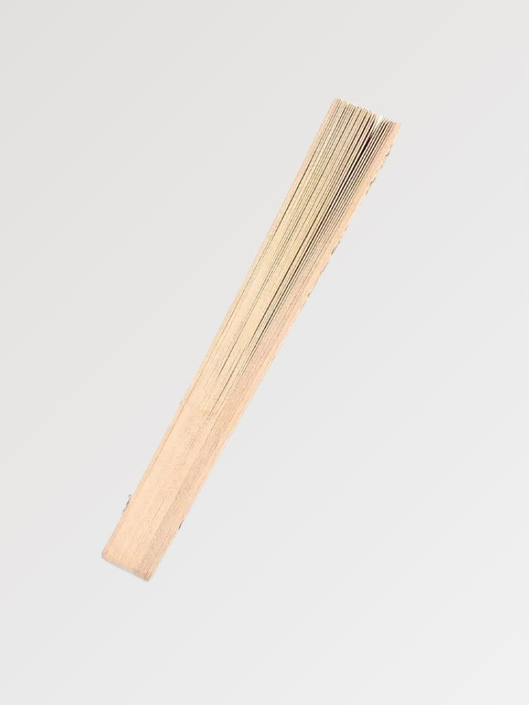 Traditional Japanese Bamboo Fan 'Wood' – My Japan Clothes