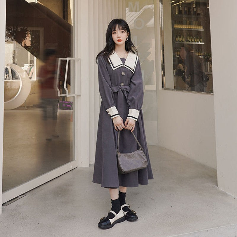 Traditional Japanese Black Dress 'Hangaku' – My Japan Clothes
