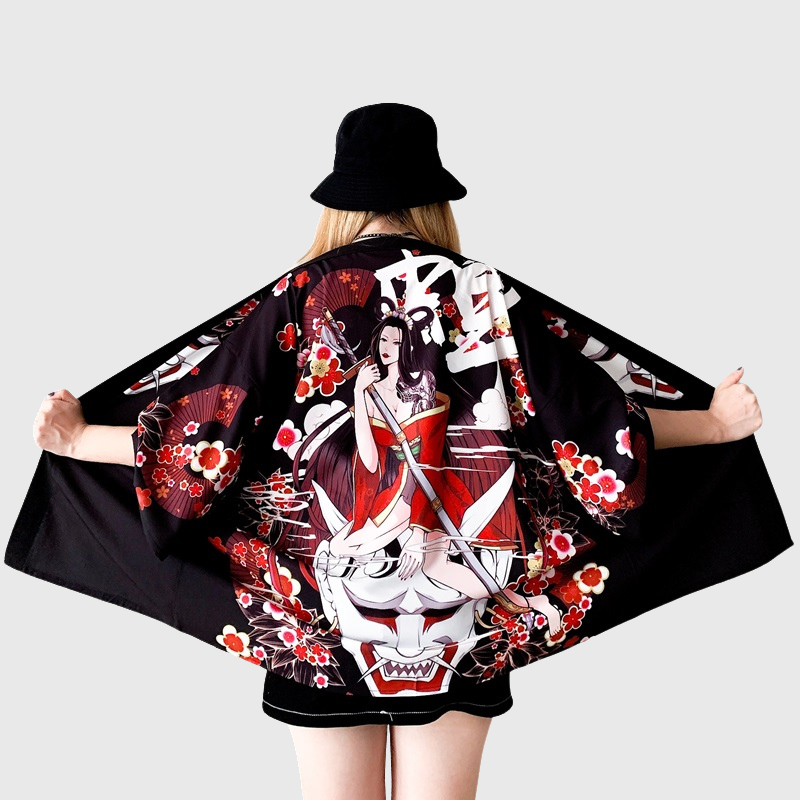 Women Japanese Kimono Jacket – My Japan Clothes