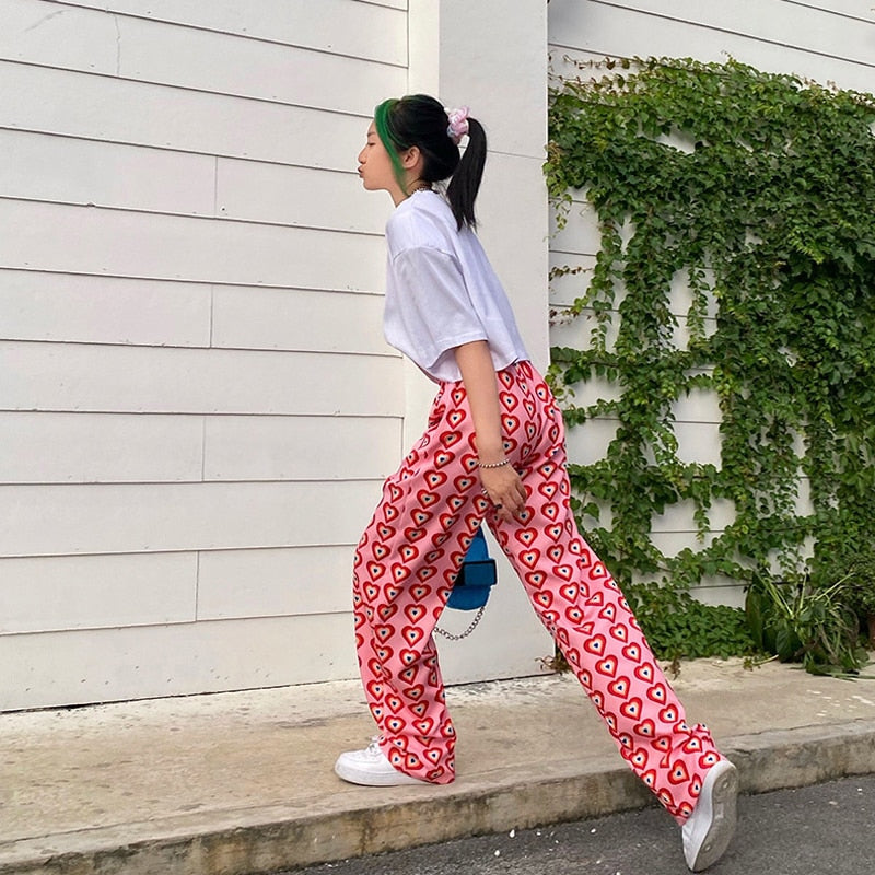 Women's Peace and Love Pants 'Matsudo' – My Japan Clothes