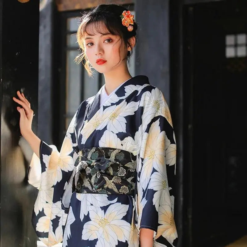 Women's Traditional Japanese Kimono 'Tengu' – My Japan Clothes
