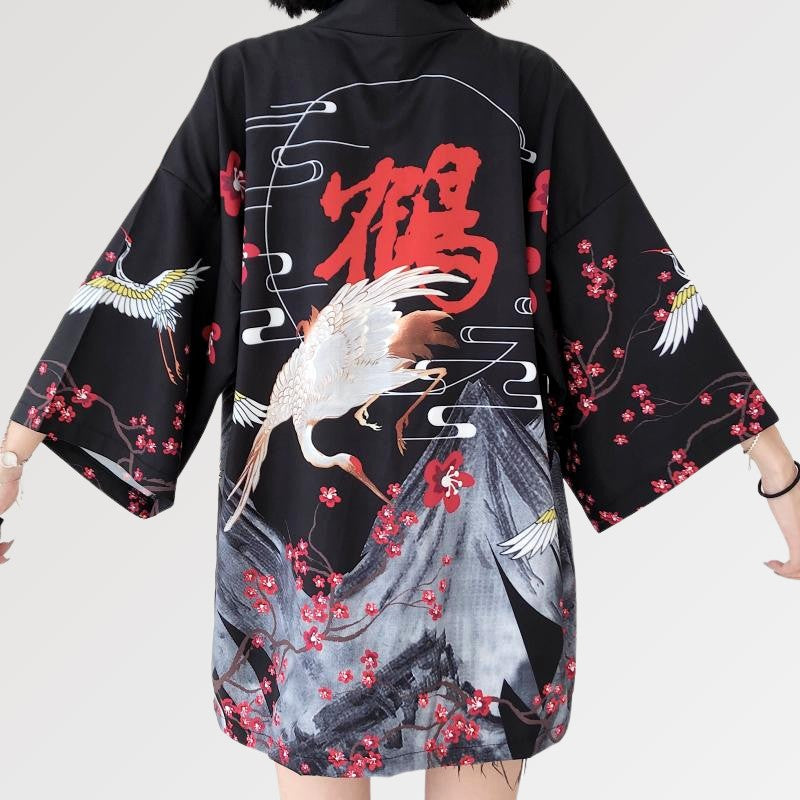 Women's Traditional Kimono Jacket 'Shodoshima' – My Japan Clothes
